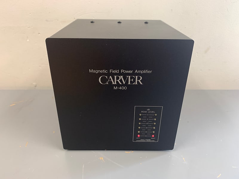 Carver M400 Stereo/Mono Power Amplifier * 200W RMS * 1980 | Reverb