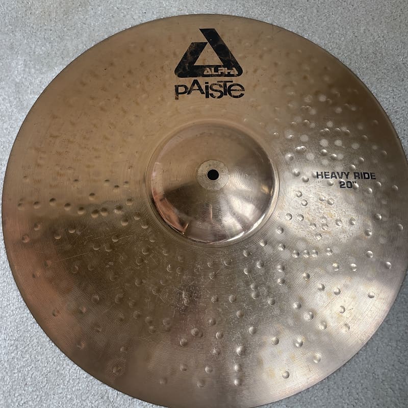 Paiste Alpha 20” Heavy Ride Cymbal 90s - Copper | Reverb