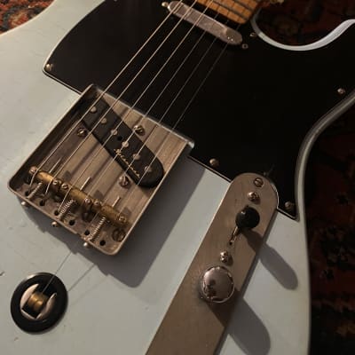 Custom Built B-Bender telecaster 2023 - Sonic Blue Nitro | Reverb