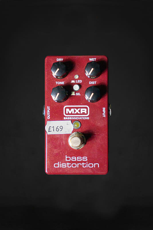 MXR Bass Distortion Pedal | Reverb