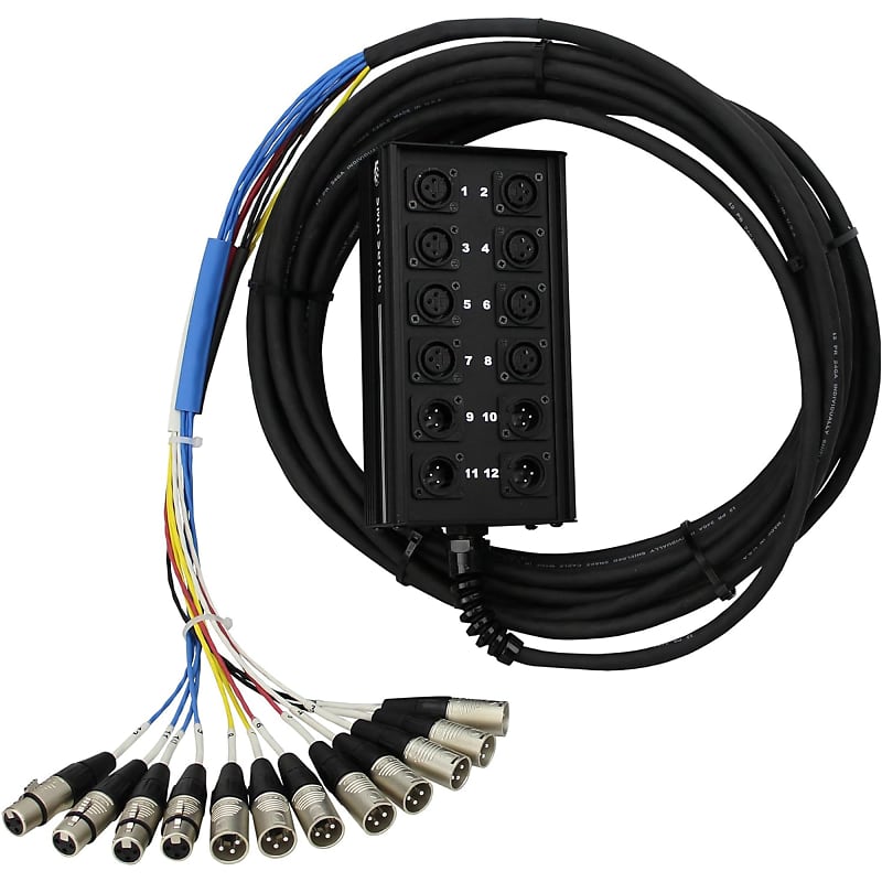 ProCo SMA0804FBX-100 StageMASTER 8x4 Snake with XLR Returns | Reverb