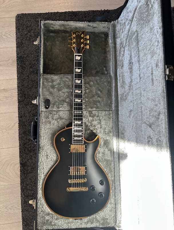 ESP Eclipse Pre-Lawsuit CTM Full Thickness - Matte Black | Reverb
