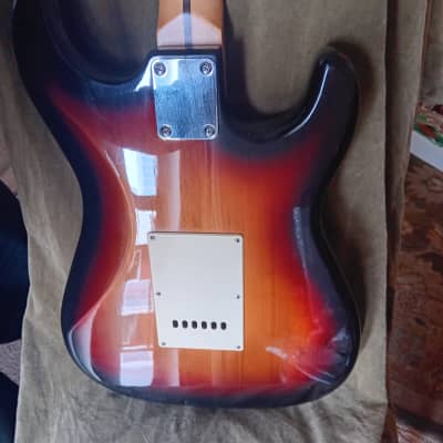 Johnson by AXL Left Handed Strat style Mid 90's - Tobacco | Reverb