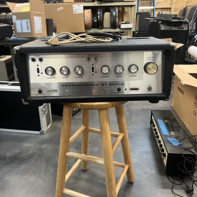 Guild Thunder Bass Amplifier 1970 Black Tolex | Reverb