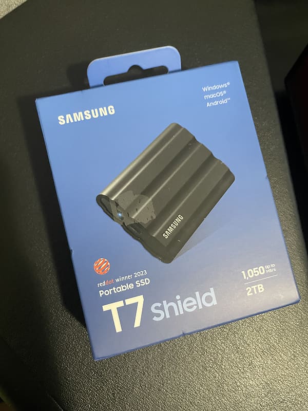 Samsung T7 Shield 2TB 2024 - Black | Reverb