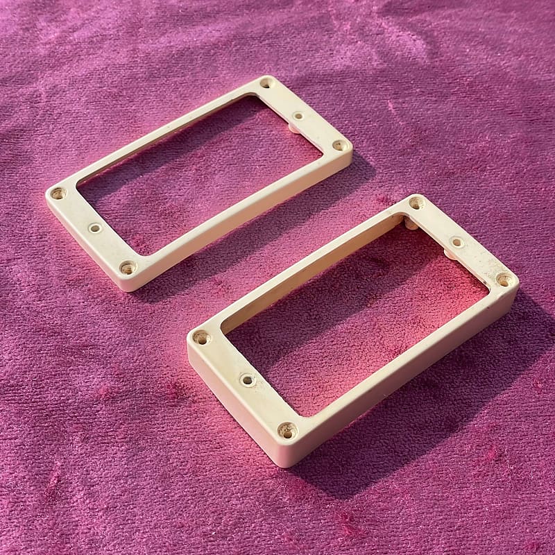 1959 Gibson M-69 PAF Mounting Ring Set / Cream Humbucking | Reverb
