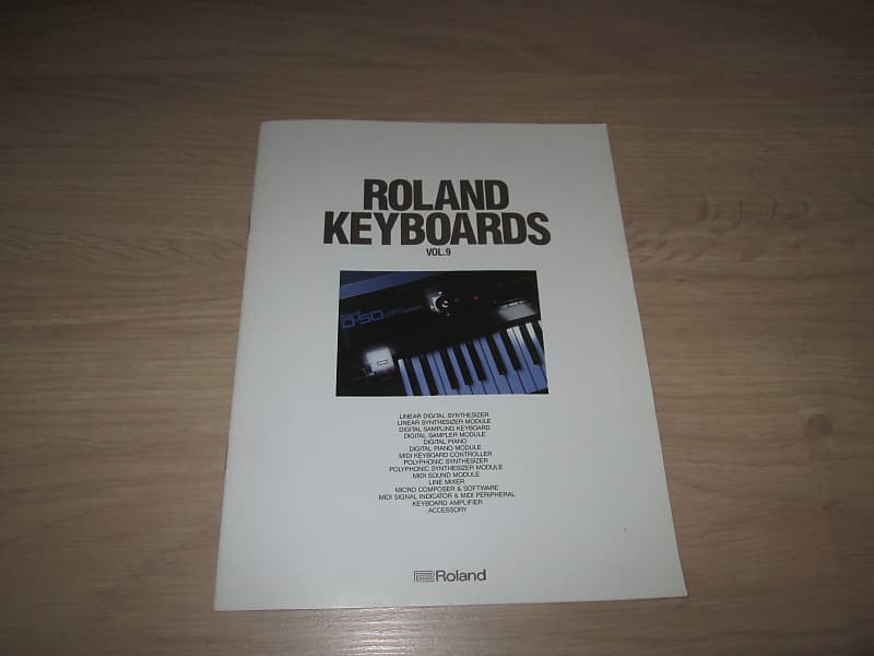 Roland Volume 9 Catalog + Extra's - Original Vintage | Reverb