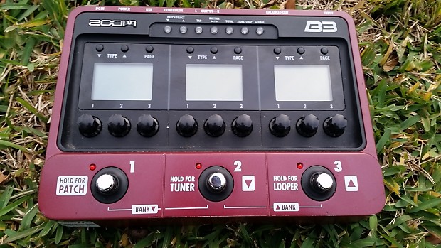 Zoom B3 Bass Multi-Effect Pedal, Looper NON-WORKING | Reverb Canada