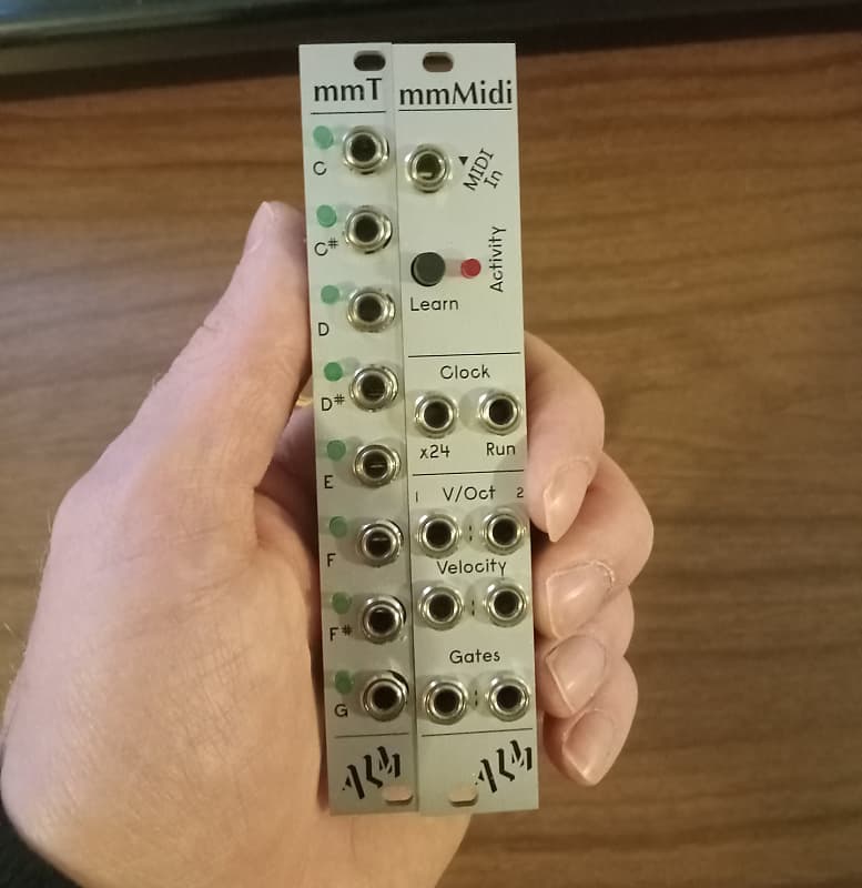 ALM/Busy Circuits mmMIDI MIDI to CV Converter and mmT | Reverb