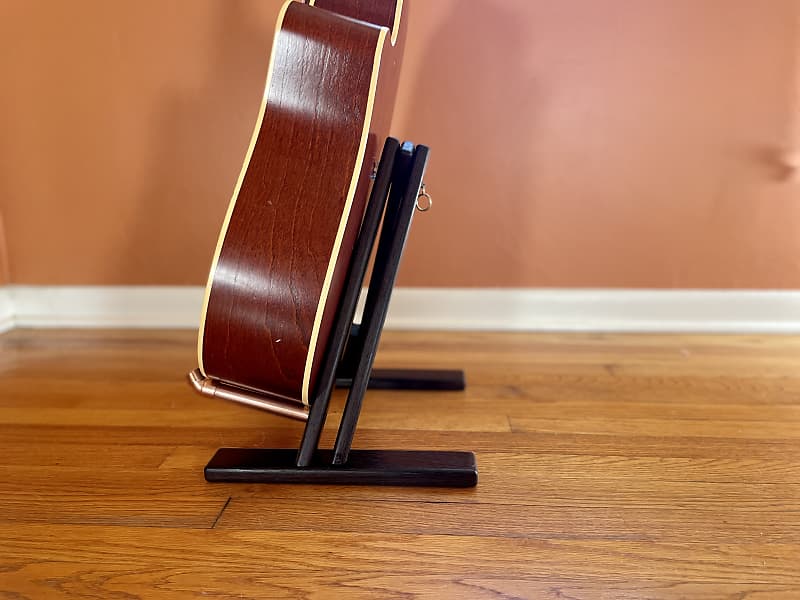 Lockewood Goods Wenge A-frame guitar stand 2023 - Shellac | Reverb