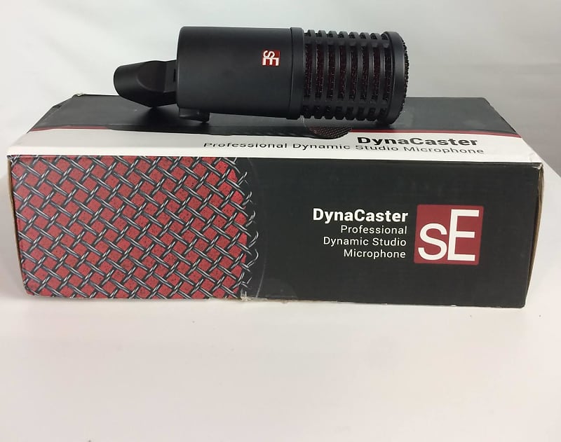 sE Electronics DynaCaster Dynamic Broadcast Microphone with | Reverb