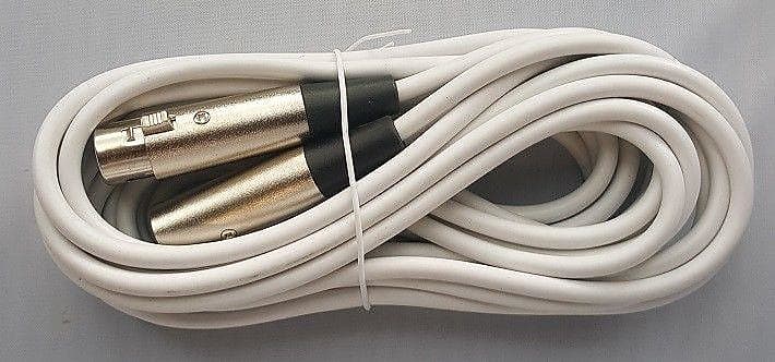Soundlab 6m XLR-XLR Mic/Signal Cable - White | Reverb UK