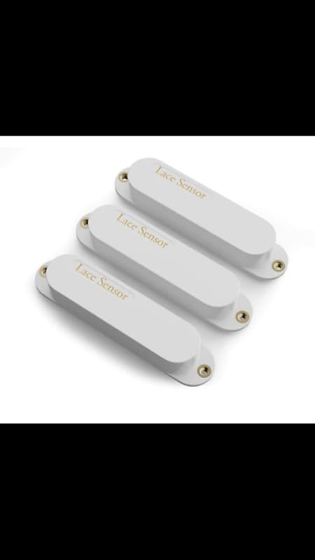Lace Sensor Gold 3-pack Strat Set/White-New | Reverb