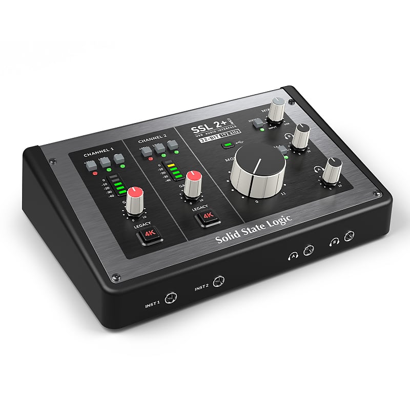 SSL SSL 2 Plus MkII - 2-Input 2-Output USB Audio Interface | Reverb