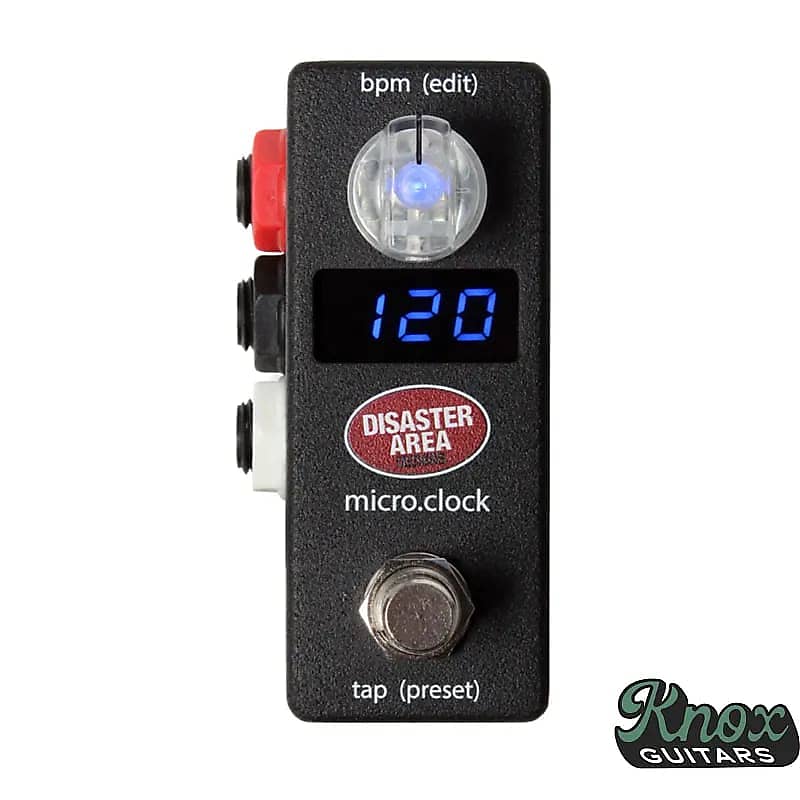 Disaster Area Designs Micro.Clock 2010s - Black | Reverb