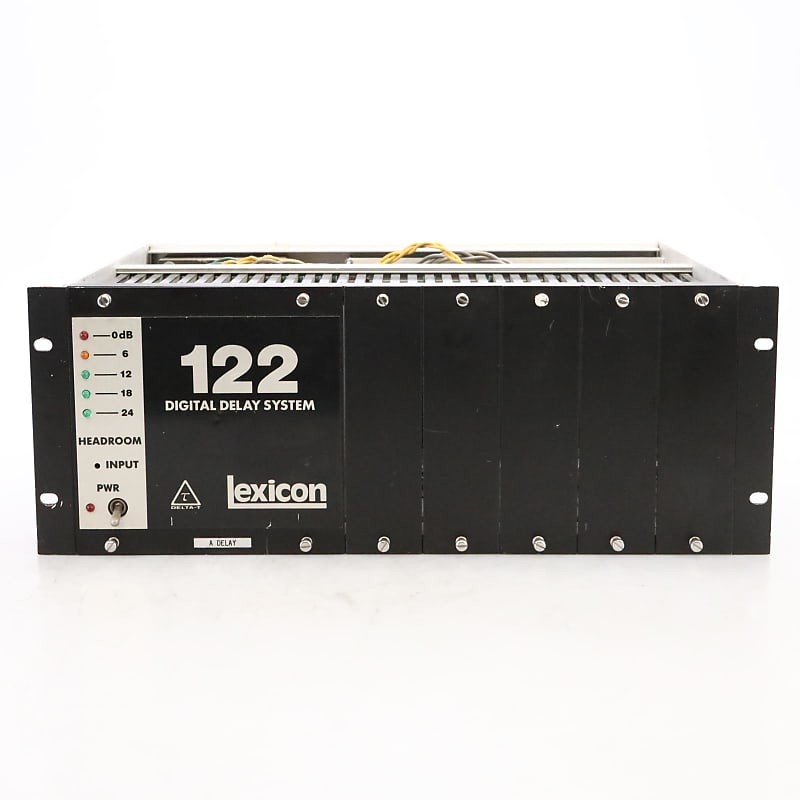 Lexicon Delta-T 122 Digital Delay Modular System Rack #46247 | Reverb