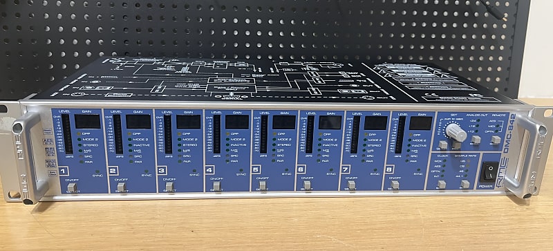 RME DMC 842 AES42 Digital Microphone Interface 2010s - Blue | Reverb