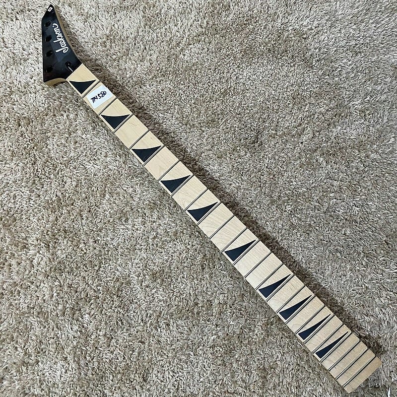 Jackson Maple Wood 4 String Bass Neck, 24 Frets Fretboard | Reverb