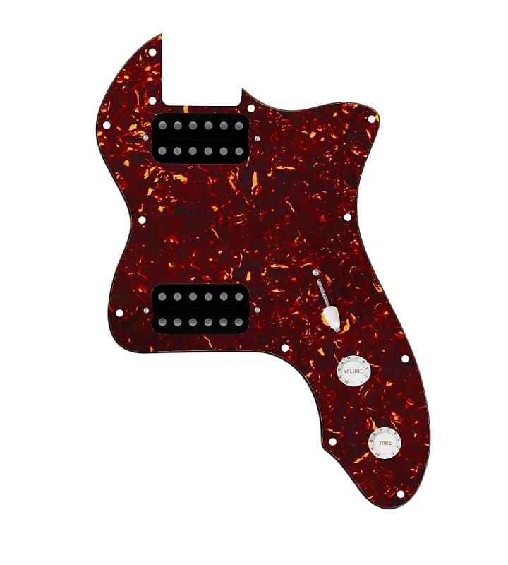 920D Custom 72 Thinline Tele Loaded Pickguard With Uncovered | Reverb