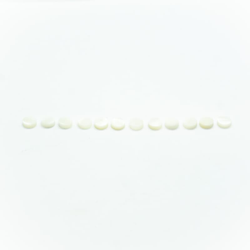 Mother of Pearl Dot Markers x12 (Various Sizes) | Reverb UK