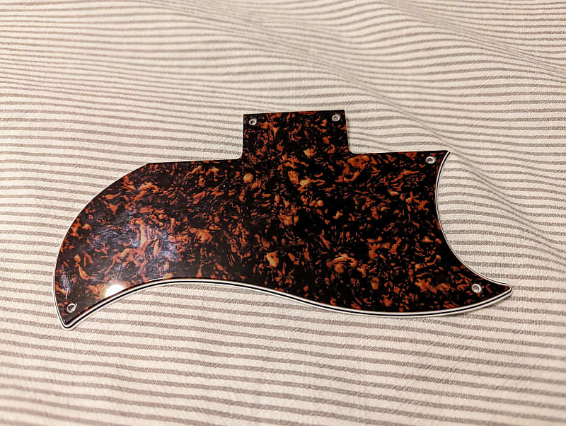 Gibson SG Half-Face 4 Ply Tortoise Shell Pickguard | Reverb