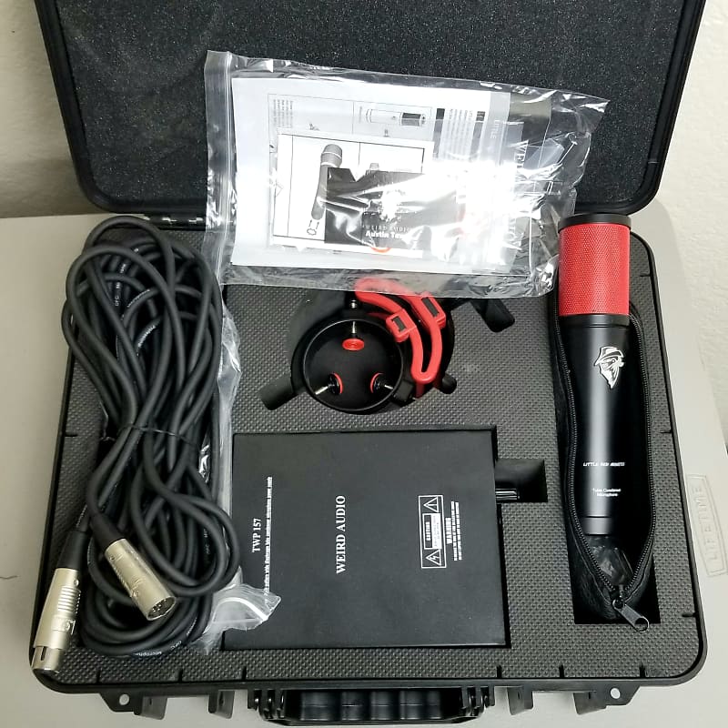 Weird Audio "Little Red Monster" Multi-pattern Tube Condenser | Reverb