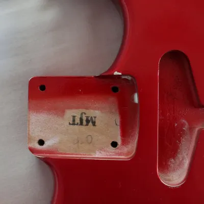 MJT VTS Stratocaster Alder Body Candy Apple Red | Reverb