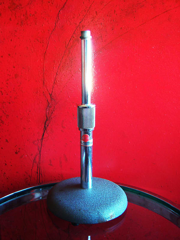 Vintage 1950's Atlas Sound DS7 microphone desk stand DS5 DS6 | Reverb