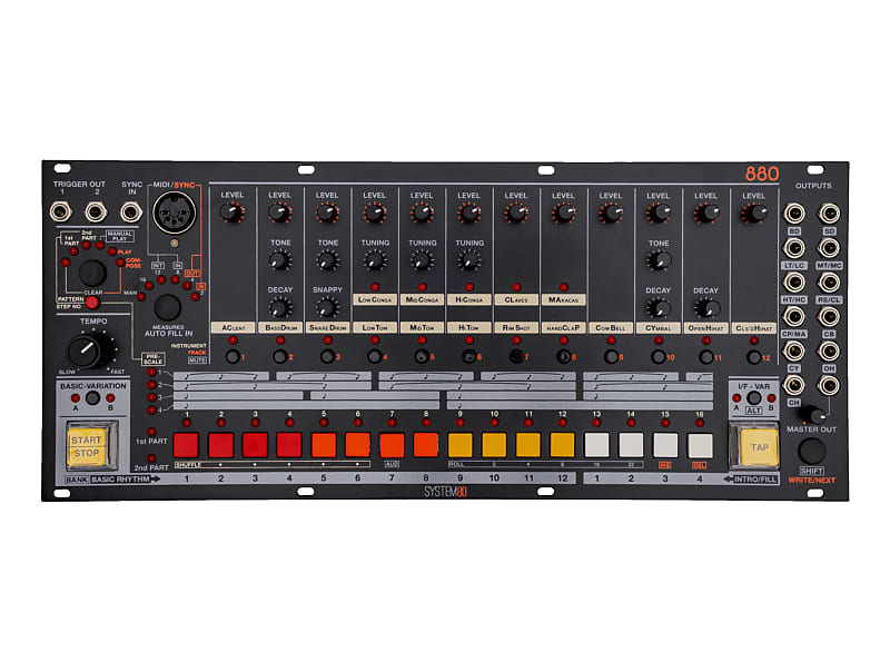 System 80 880 Eurorack Analog Drum Machine | Reverb Australia
