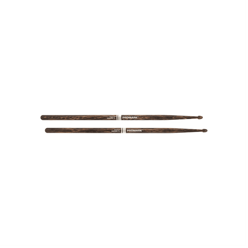ProMark Rebound 7A Lacquered FireGrain Drum Sticks with Wood | Reverb