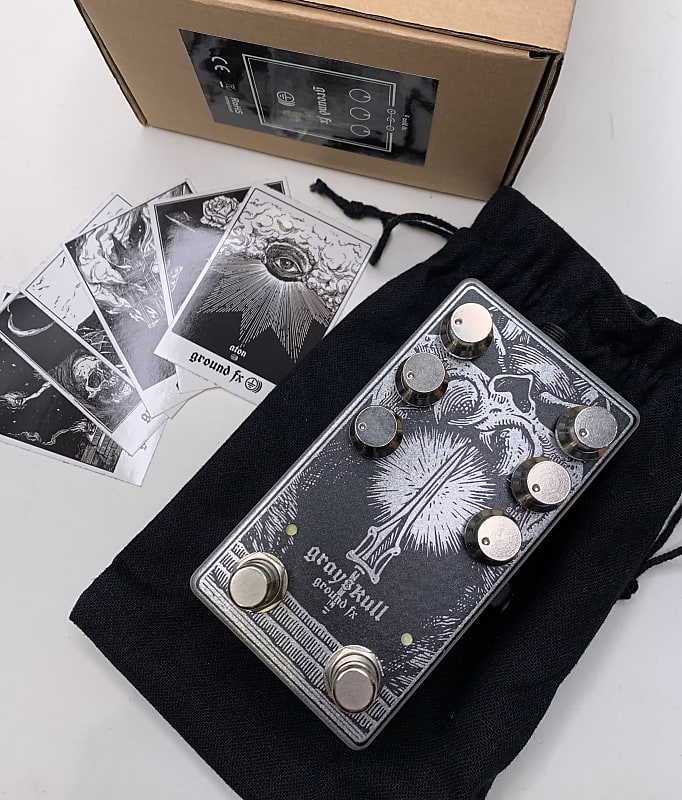 Ground FX Gray skull v2 - small | Reverb