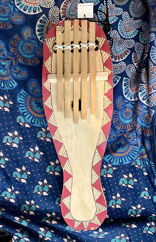 Handmade 5 Stave Gourd Kalimba | Reverb