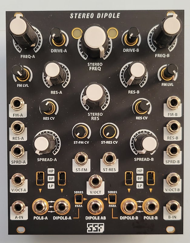 SSF Stereo Dipole - Dual Filters - 2022 - Black | Reverb UK
