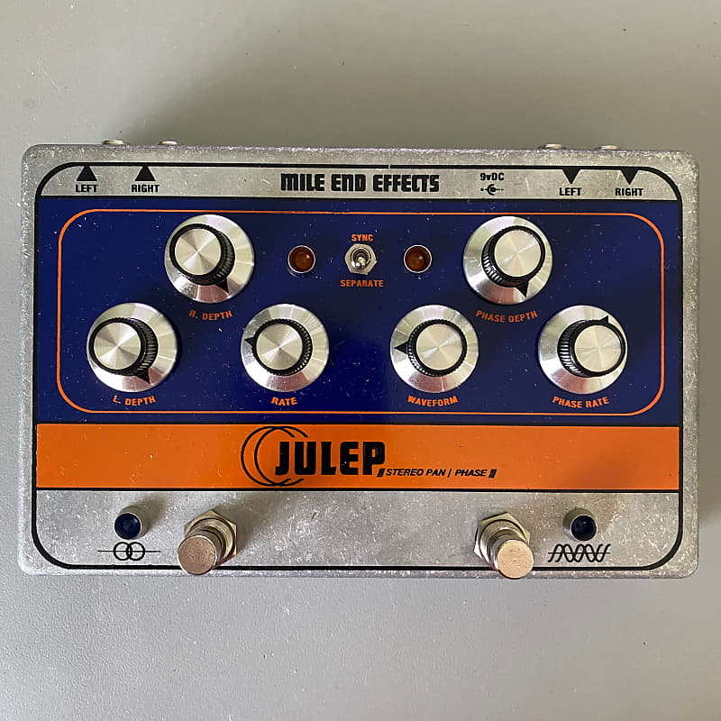 Miles End Effects Julep Stereo panner / phase shifter | Reverb