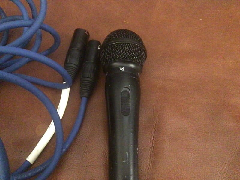 (EV) Electro-Voice MC100 dynamic microphone with XLR cable | Reverb
