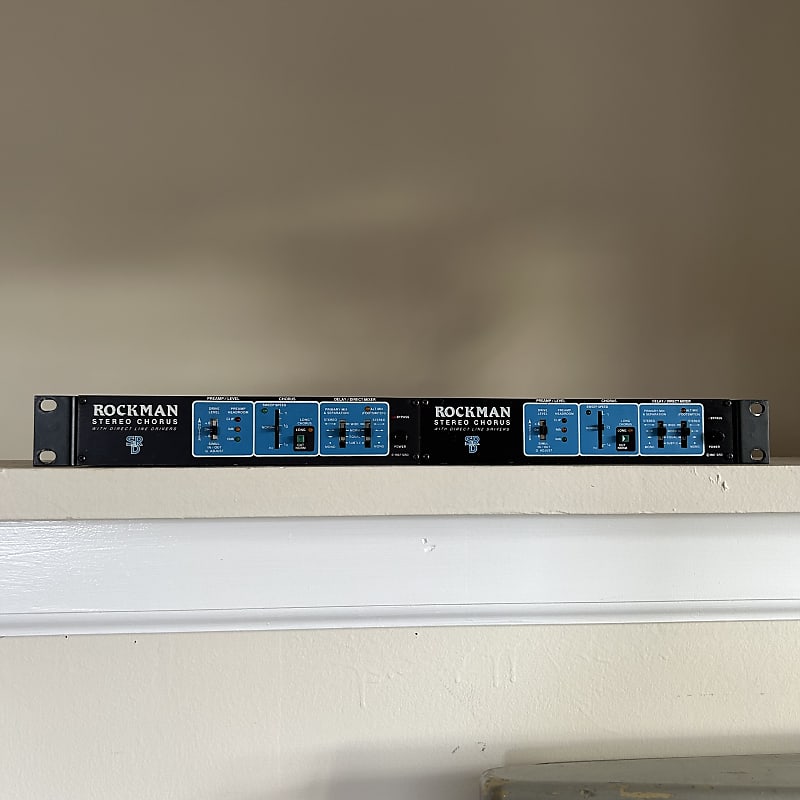 1980s Rockman Stereo Chorus PAIR In Original Rack Tray Bundle | Reverb