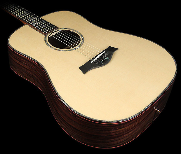 Taylor 910 Dreadnought Acoustic/Electric Guitar Natural | Reverb