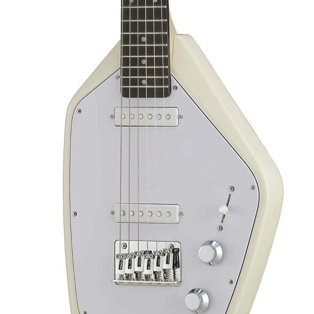 Vox MK5MINIWH Mark V Mini Electric Guitar, White | Reverb Canada
