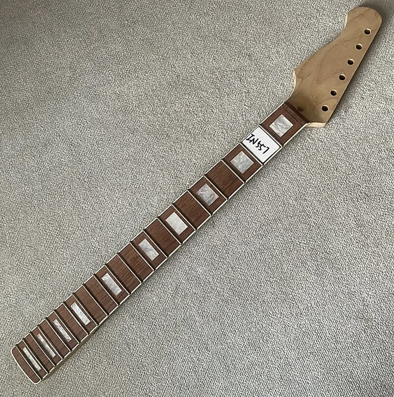 Unfinished Left Hand Guitar Strat Stratocaster Style Neck and | Reverb