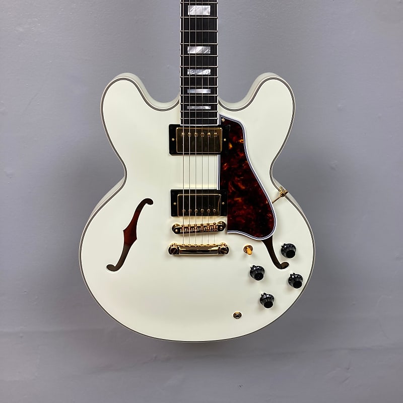 Epiphone IGC 1959 ES-355 Classic White Electric Guitar | Reverb