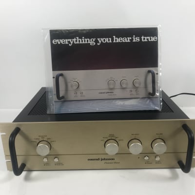 Conrad Johnson Premier Three Tube Preamp with Phono Stage | Reverb