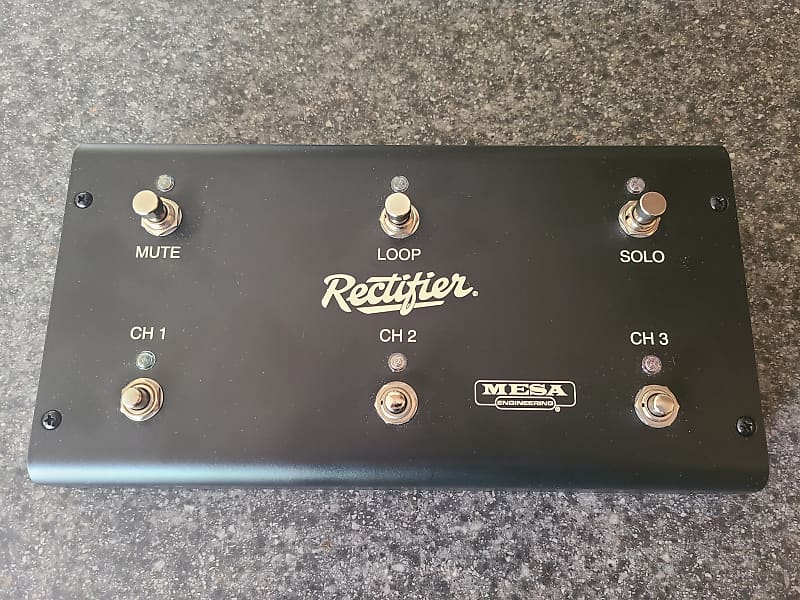 Mesa Boogie Dual/Triple Rectifier Multi-Watt Footswitch | Reverb