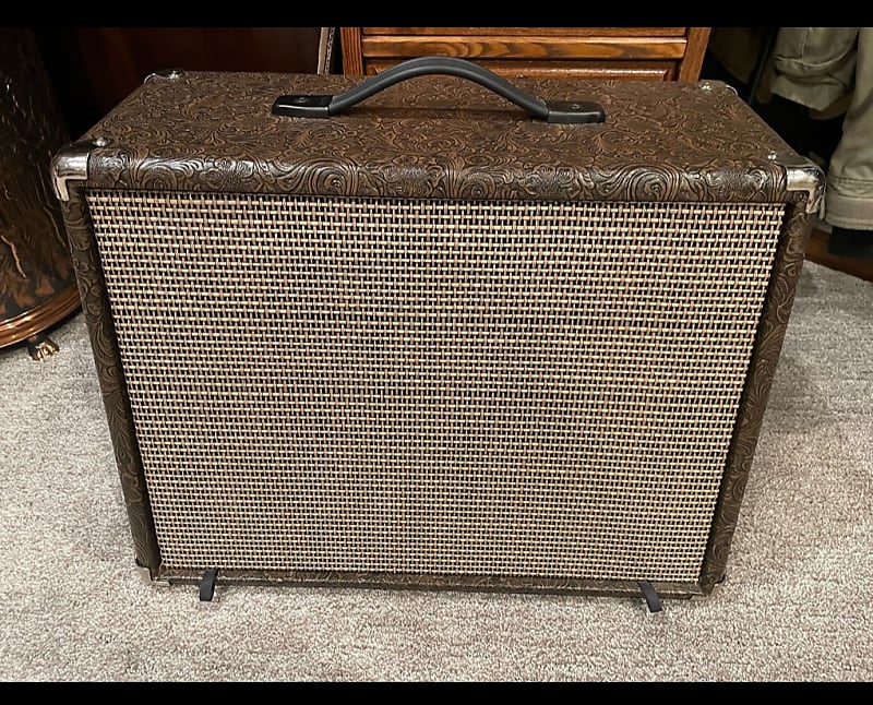 Loaded 1x12 Custom Amp Speaker Cabinet Brown Western Cowboy | Reverb
