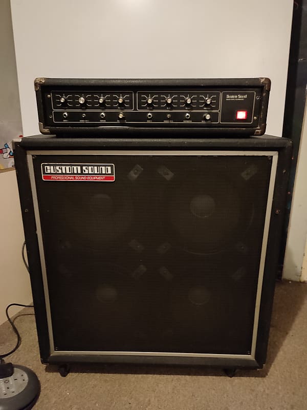 Custom Sound 700B Twin Reverb Cab & Head 1975 | Reverb UK