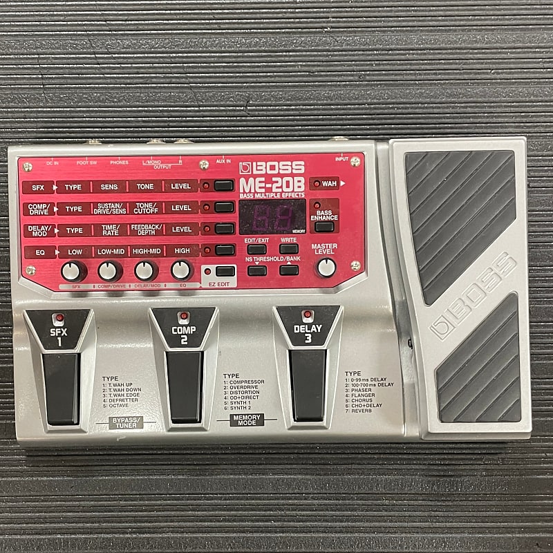 Used Boss ME-20B Bass Multi Effect Pedal TSS1309 | Reverb