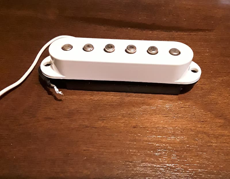 Fender Bridge Pickup Stratocaster 2010s White | Reverb