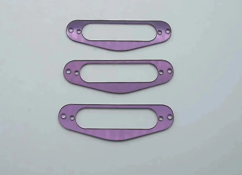 Purple Mirror Stratocaster Strat Style Guitar Single Coil | Reverb