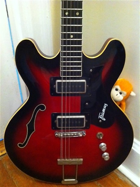 Vintage Framus Electric 12 String Late 60's Sunburst | Reverb