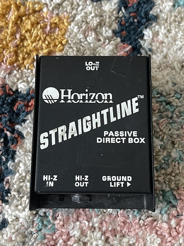 Horizon Devices Straightline Passive DI Direct Input Box | Reverb