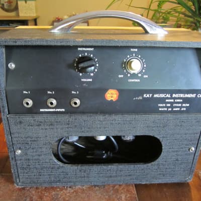 Vintage Kay K503A Tube Guitar Amplifier | Reverb